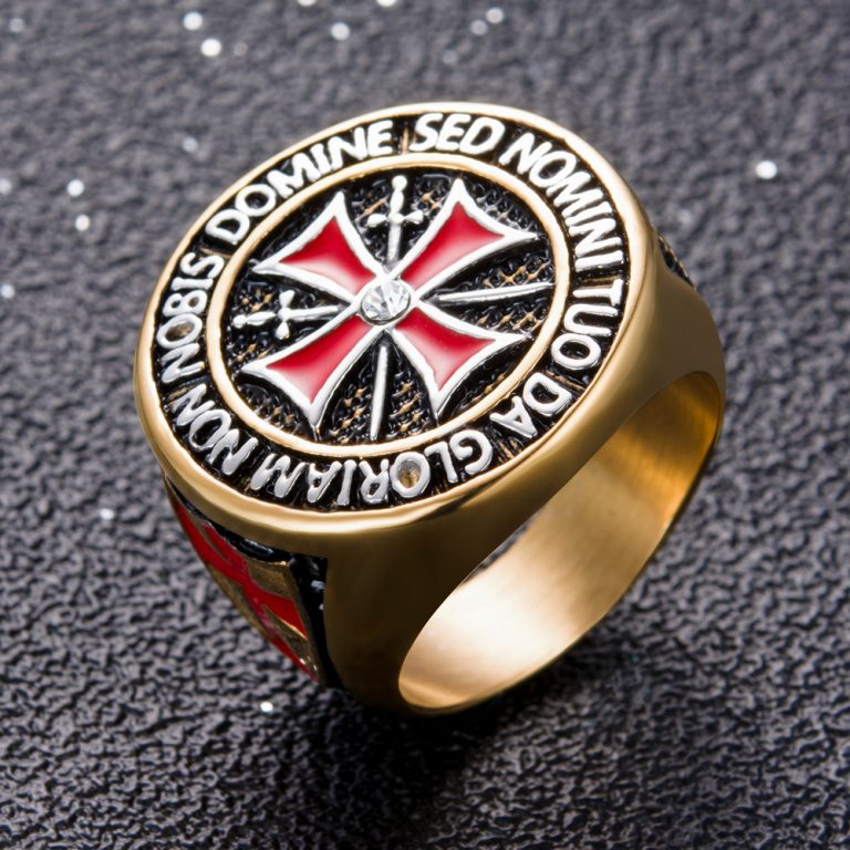 Knights Templar Jewelry | Knights Temlar Rings, Necklaces, Accessories