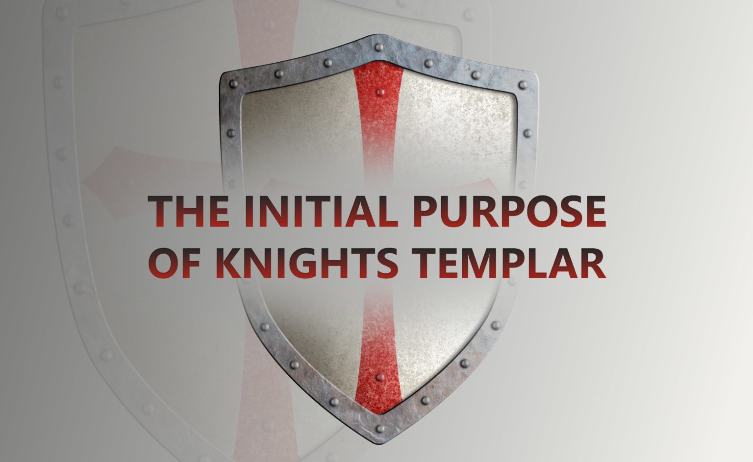 What Was The Initial Purpose Of Knights Templar?