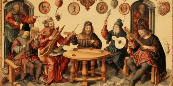 Medieval Jongleurs: From Courtly Tunes to Street Tales