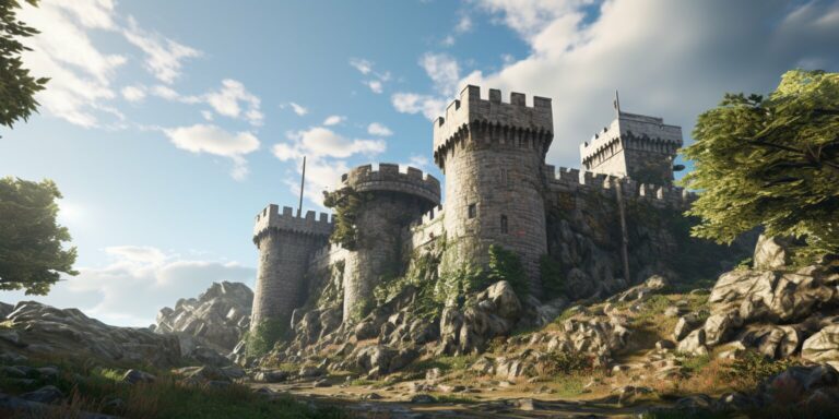 Explore the Majesty of a Norman Stone Castle Today!