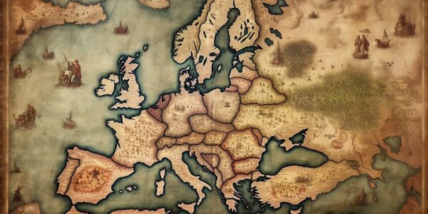 Discover the Intricate Detail of the Medieval Map of Europe