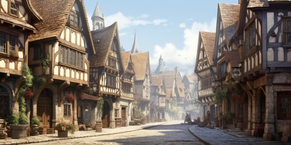 Tudor Times: A Glimpse into the Bustling Towns of the 16th Century