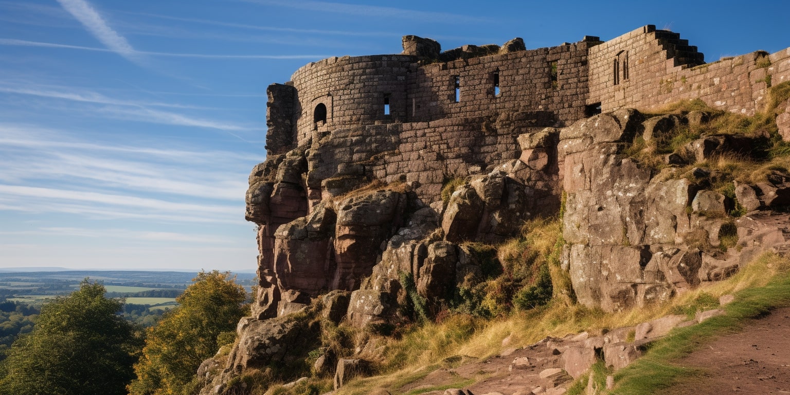 Beeston Castle: Cheshire's Skyward Stone