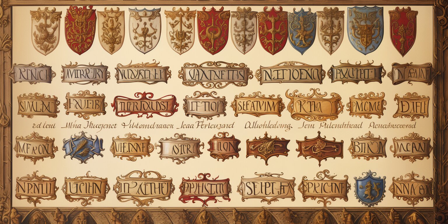 Discover Medieval Names England Used in The Middle Ages