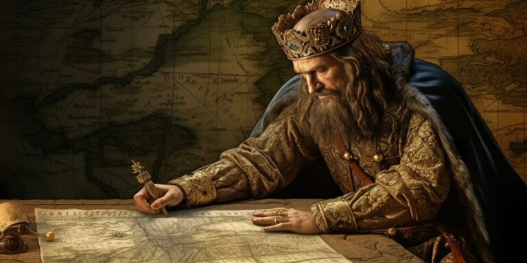 A Glimpse of the Past: Medieval Map of England Explored