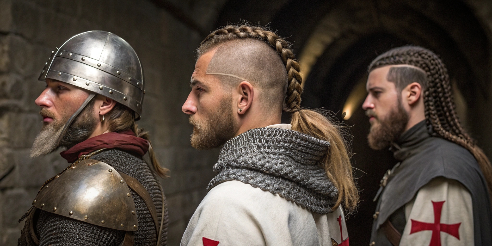 Historical Medieval Hairstyles: How Templar Knights Styled Their Hair ...