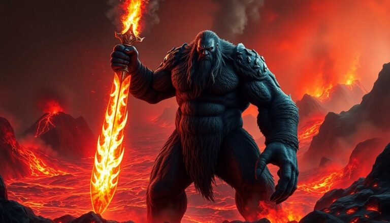 Surtr: The Fire Giant Who Will Destroy the Norse Gods at Ragnarök