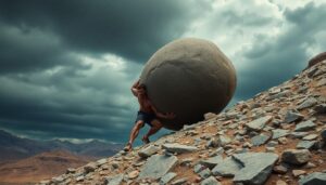 King Sisyphus: The Myth of Eternal Struggle and Human Resilience