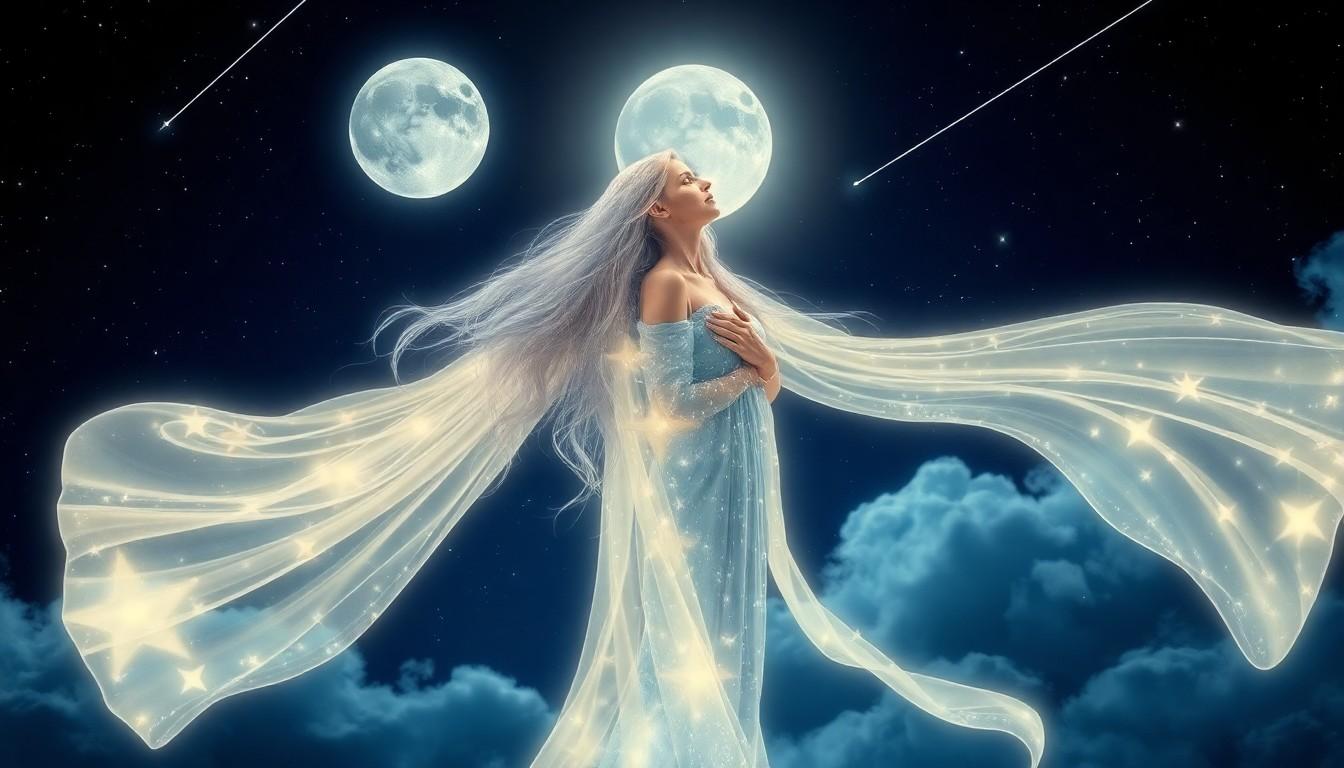 Exploring the Celestial Goddess: Myths, Arts, and Influence in History
