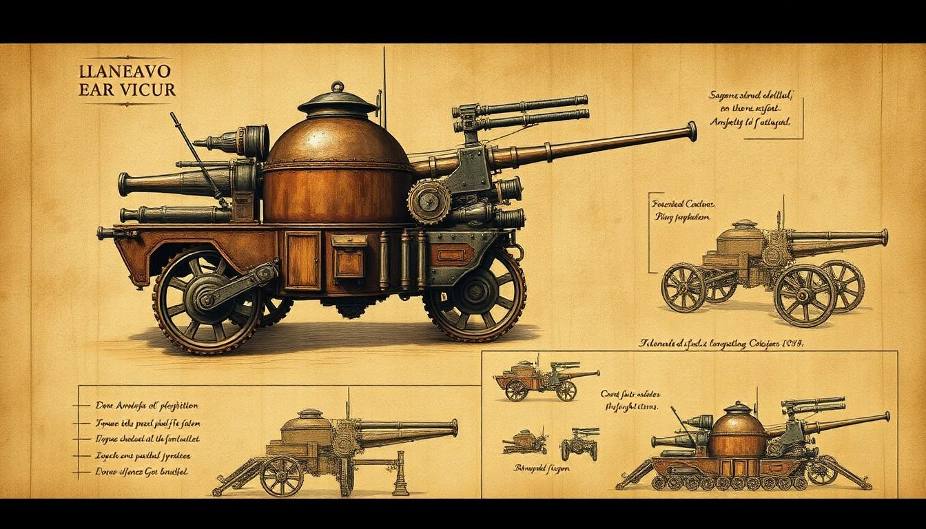Uncovering Leonardo da Vinci's Innovative War Machines: A Historical ...