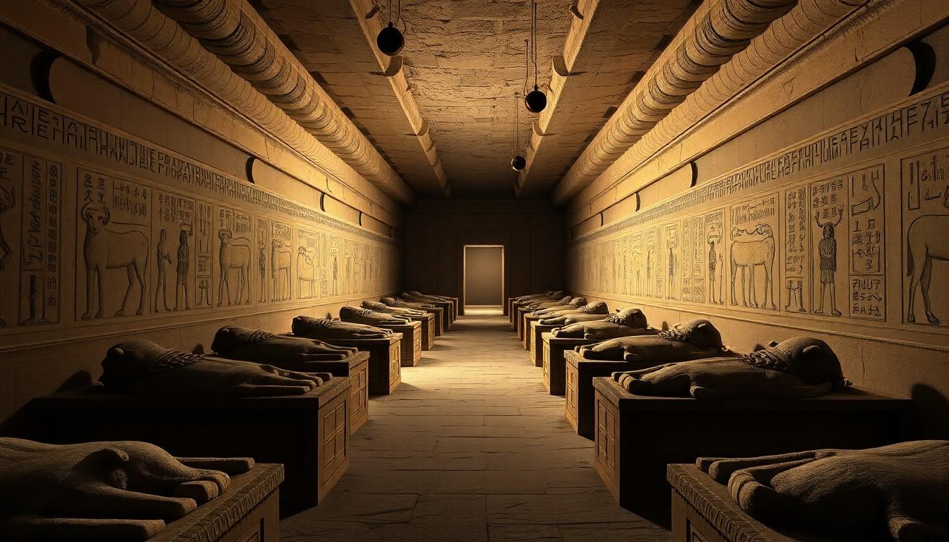 Exploring the Serapeum of Saqqara: Ancient Burial Ground of the Sacred ...