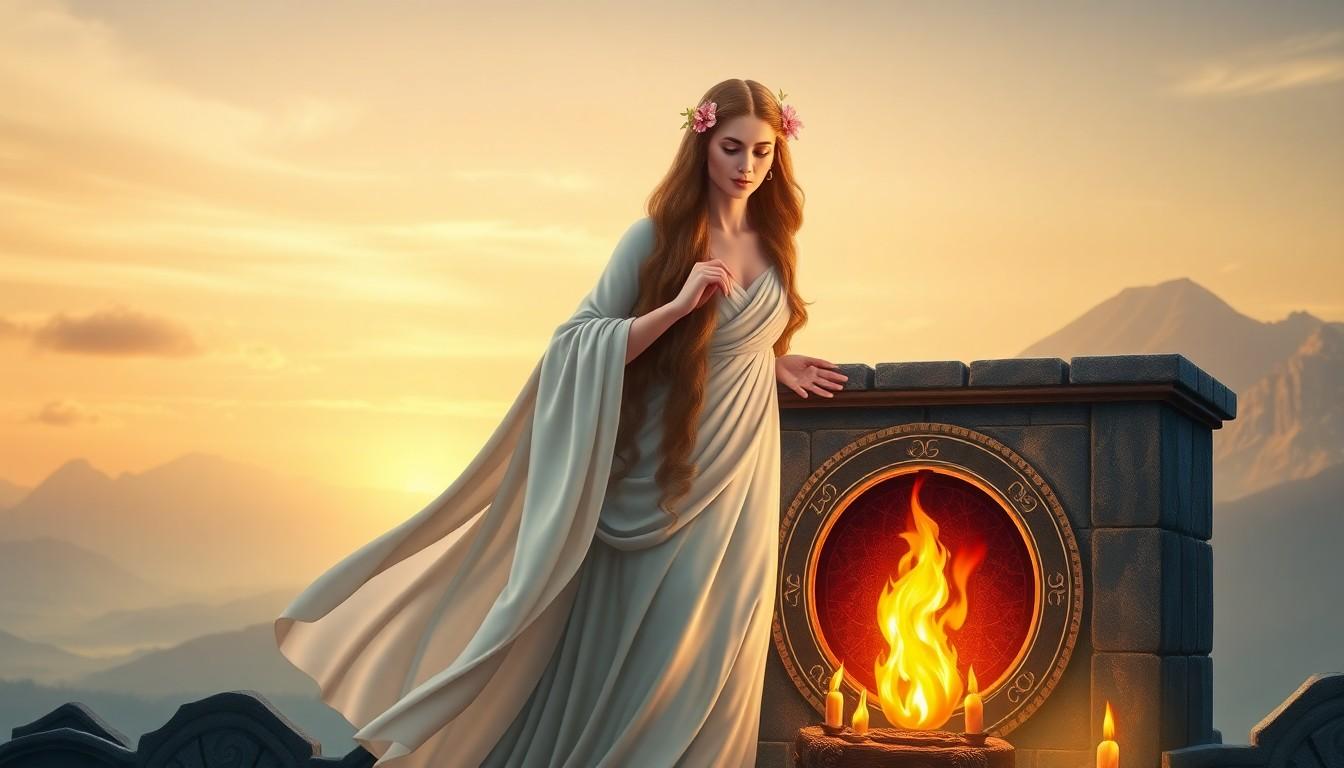Discovering the Greek Goddess of Fire: Hestia's Role in Mythology and ...